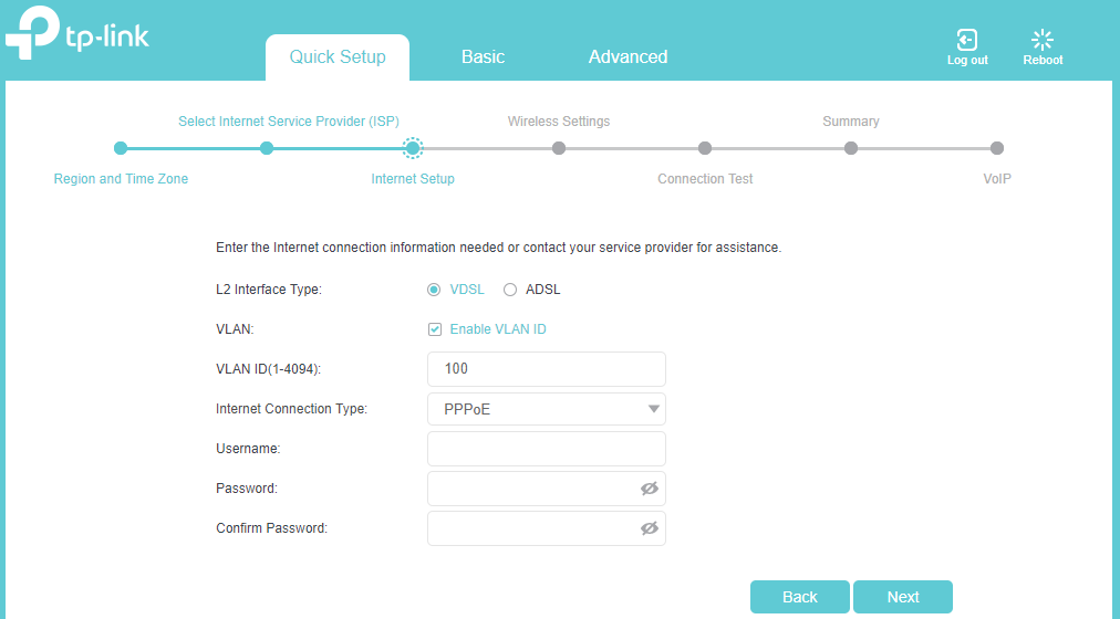TP-Link Archer VR500v - ADSL/VDSL - Vonex Telecom