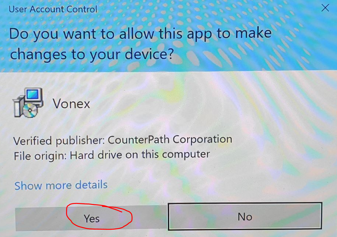 Download and Installation for Windows - Vonex Telecom