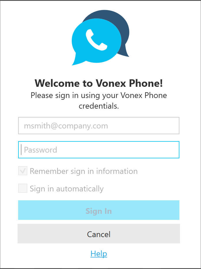 Download and Installation for Windows - Vonex Telecom