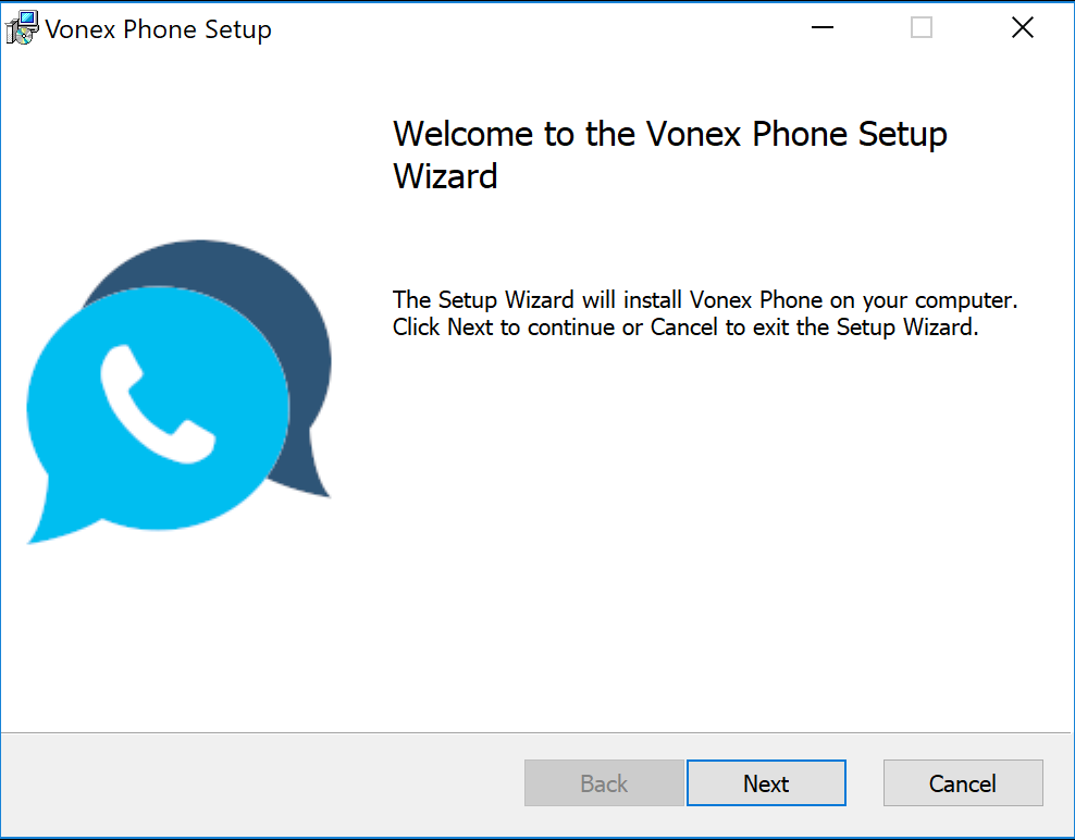Download and Installation for Windows - Vonex Telecom