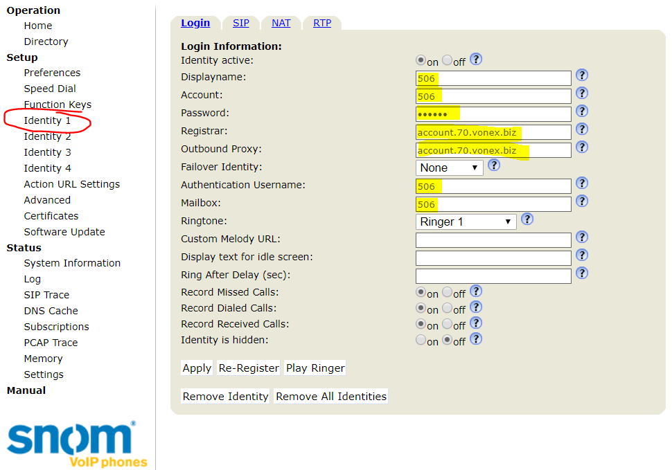 Snom PA1 - Vonex Telecom