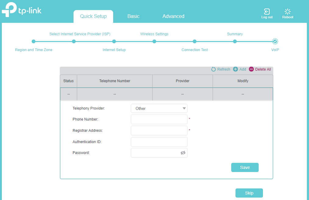 TP-Link Archer VR500v - ADSL/VDSL - Vonex Telecom